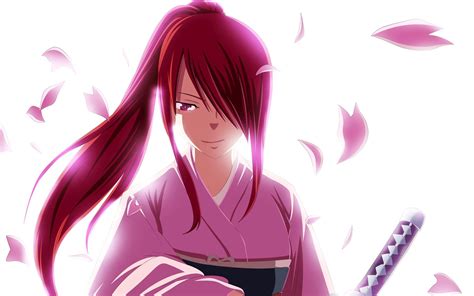 Fairy Tail Erza Scarlet Wallpapers Wallpapersafari