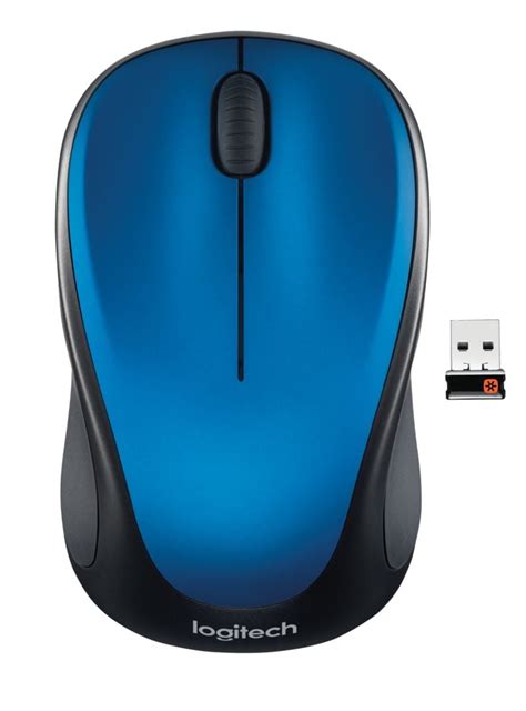 Logitech M317 Wireless Computer Mouse 3 Buttons 2 4ghz Compact With Comfortable Rubber Sides