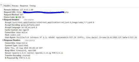 Php Chrome Developer Tools Network Blocking Fix From Server Side Stack Overflow