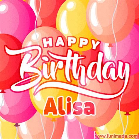 Happy Birthday Alisa S For Her Download On