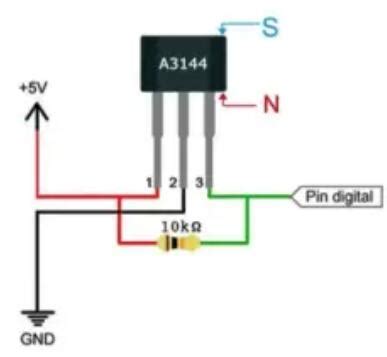 A3144 Hall Effect Sensor Introduction Working And Pinout Images