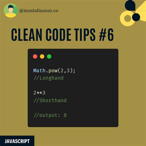 Javascript Clean Code Tips Mustafa Ate Uzun Blog