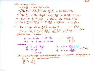 Current And Voltage Relation On A Transmission LIne PPT
