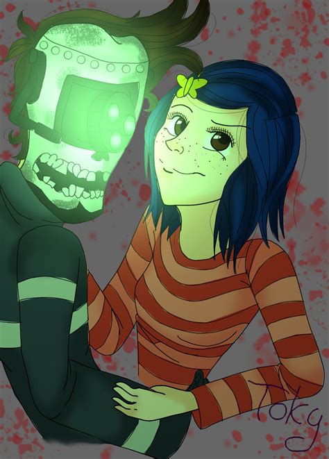 Coraline X Wybie By Tokyogirly On Deviantart