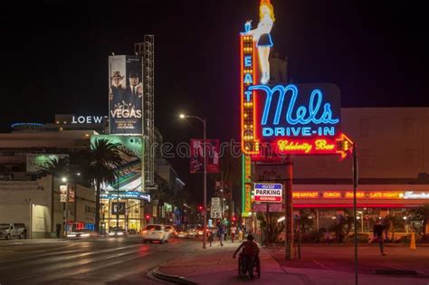 Mel`s Drive In In Hollywood Editorial Photo Image Of Chain Beverages