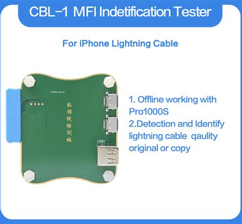 Jc Cbl 1 Module Lightning Cable Tester Hyranger Business Co Limited