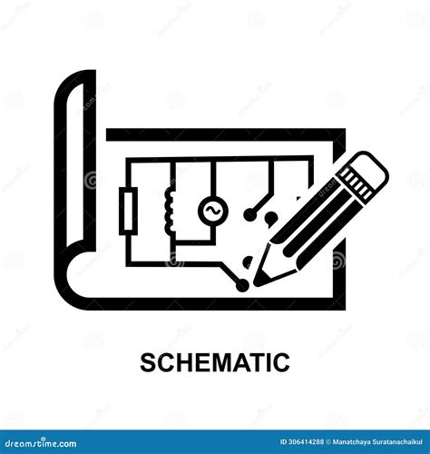 Ion Schematic Icon Color Outline Vector CartoonDealer Com 230429133