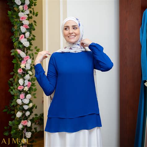 Double Layer Blouse Ajmal Fashion