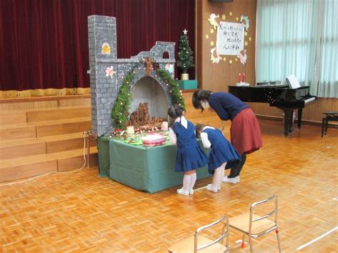 ひよこ組 年中少組 クリスマス会 おささげ 神陵台愛徳幼稚園 神戸市垂水区