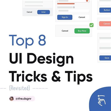 Top UI UX Design Tricks Tips UIBundle