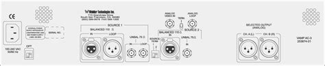 2ru 4 lcd video and audio monitor with internal dolby digital ac 3
