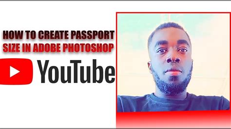 How To Create Passport Size In Adobe Photoshop Youtube