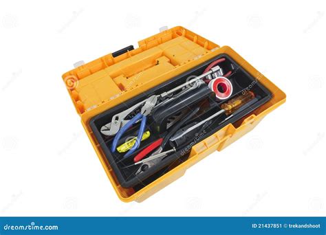 Open Tool Box Stock Image Image