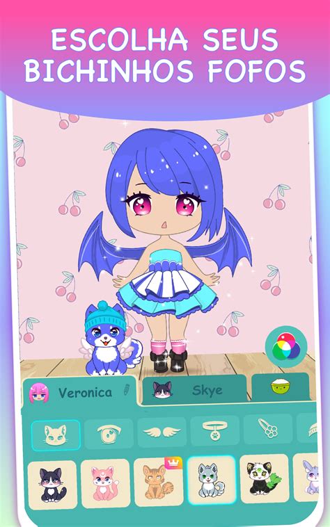 Bonecos Chibi Jogos De Vestir Para Meninas Aplicativo Na Amazon Appstore