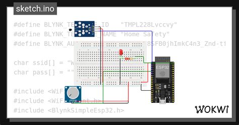 Système de sécurité Wokwi ESP32 STM32 Arduino Simulator
