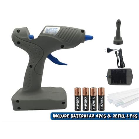 Jual Lem Tembak Wireless S 609 JOER Tanpa Kabel HOT MELT GLUE GUN