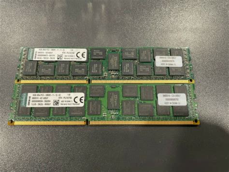 Kingston KTH-PL316/16G DDR3 16GB 1600MHz Reg ECC DIMM RAM Server Memory ...