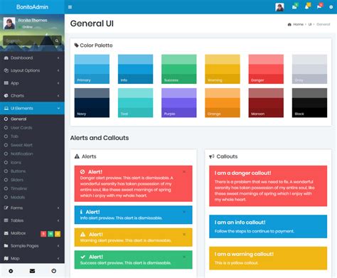 Bonito Responsive Bootstrap Admin Templates And Dashboard