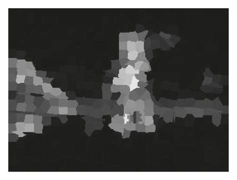 visualization of boundary prior based motion object segmentation for