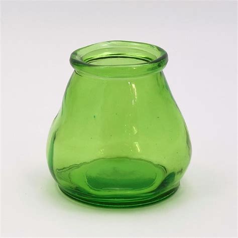 Recycled Glass Tea Light Holder Mini Vase 10cm Green Eco Friendly T