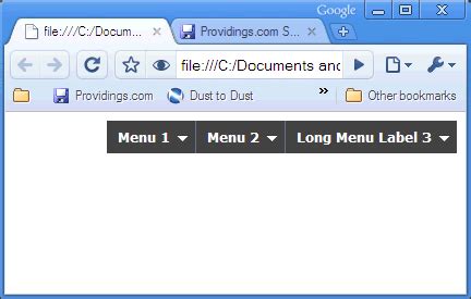 Help With Dhtml Css Menu Aligning Sizing Web Design Development Neowin