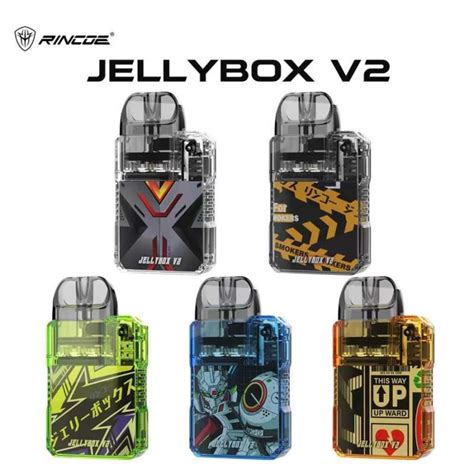 Jual Rincoe Jellybox V2 16W 850mAh Pod Kit By Rincoe Jelly Box V2 Pod