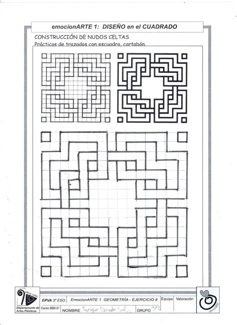 Ejercicio 8 EmocionARTE dibujo técnico Técnicas de dibujo Dibujo