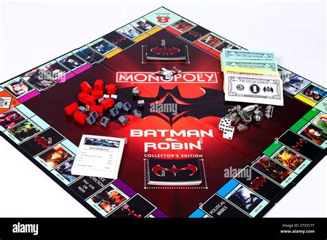 Monopoly Batman And Robin Collectors Edition Of The Popular Board Game