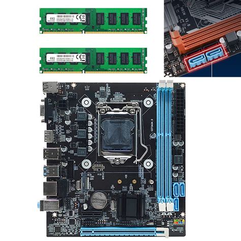 Placa Base H81 Micro Atx Atx Lga1150 2 Ddr3 Compatible Con Hdmi Placa