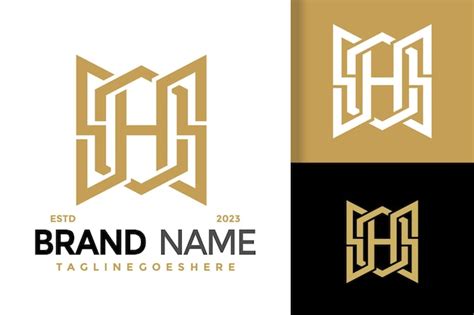 Premium Vector Letter H Hexagon Logo Logos Design Element Stock