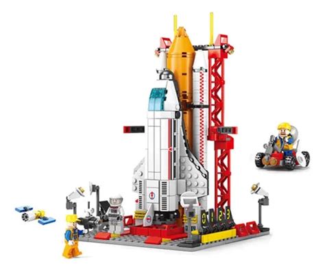 Sembo Bloques Base Lanzamiento De La Lanzadera Espacial Mini Meses Sin Interés