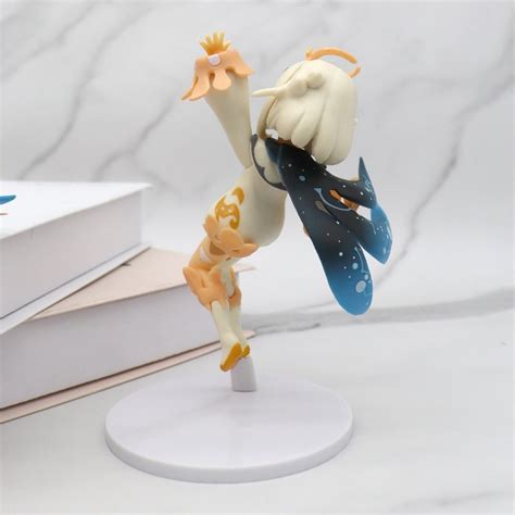 13cm Genshin Impact Paimon Anime Figure Beautiful Girl Action Figure