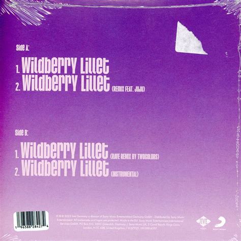 Nina Chuba Wildberry Lillet Mit Autogrammkarte Vinyl 7 2023 Eu
