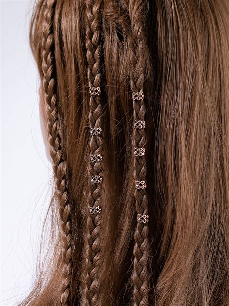 10 Piezas Goma De Pelo En Espiral Minimalista