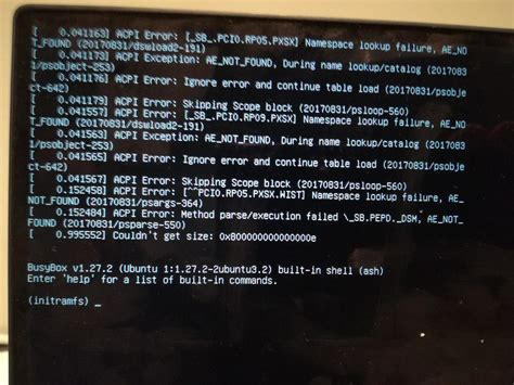 1804 Ubuntu Cannot Boot After Crash Ask Ubuntu