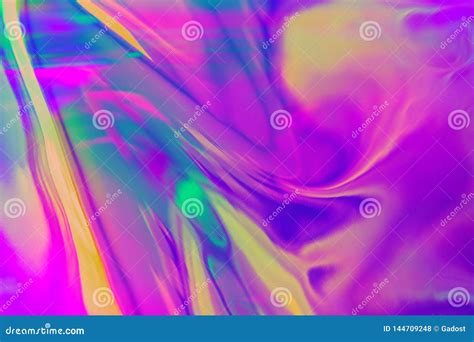 Fondo Ologr fico Coloreado Brillante Stock de ilustración Ilustración