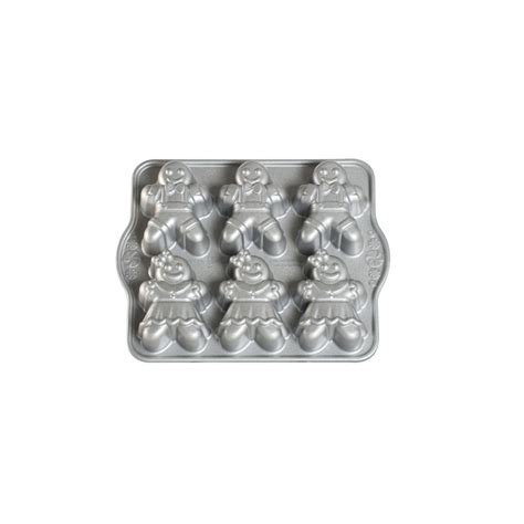Moule à gâteau bonhommes pain d épices Silver