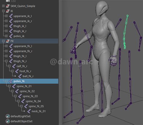 [maya]rigging 08 ik fk switch