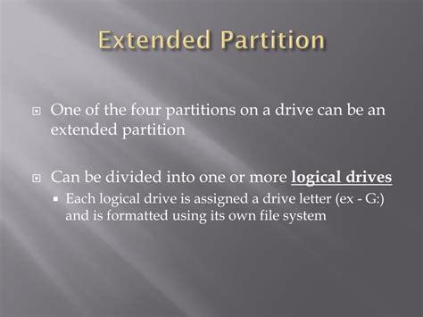 ppt formatting and partitioning hard drives and dos powerpoint