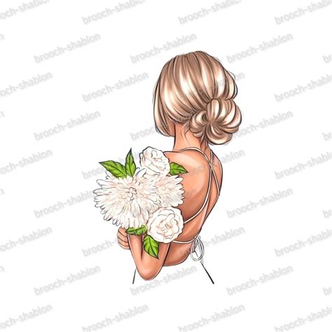 ШАБЛОН ДЕВУШКА купить за 72 ₽ Brooch Shablon