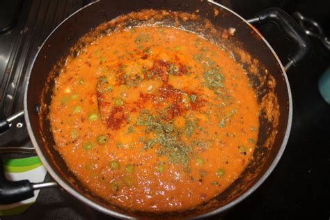 Green Peas Masalacurry Recipe Charus Cuisine