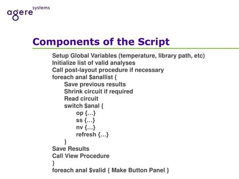 Ppt Tcltk Based Environment For Mixed Signal Circuit Design Powerpoint Presentation Id3794835