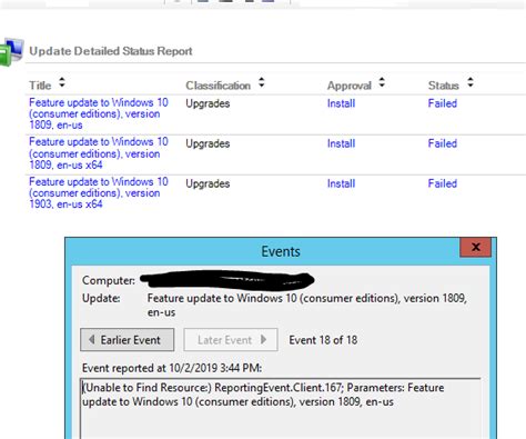 Upgrades Wont Complete On Clients Usiing Wsus Windows Spiceworks Community
