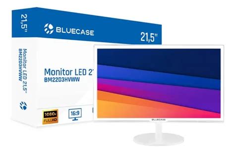 Monitor Led 215 Polegadas Fullhd Widescreen Branco Hdmivga Frete Grátis