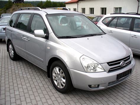 Kia Carnival Car Technical Data Car Specifications Vehicle Fuel