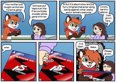Fox Dad Comic