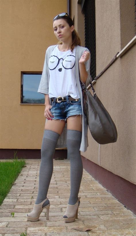 36 Best Thigh High Socks Images On Pinterest Boot Socks Thigh Highs