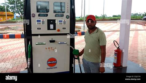 Indian Oil Petrol Pump High Resolution Stock Photography And Images Alamy