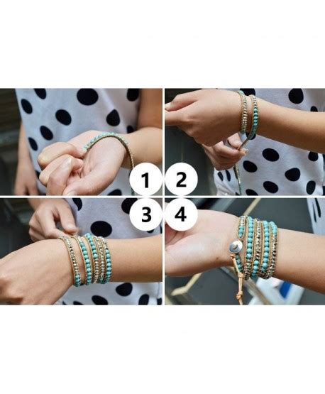 Multi Layer Braided Leather Wrap Bracelet With Sparkly Faceted Crystal