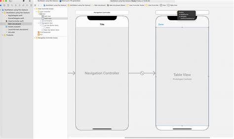 select multiple items using pan gesture mobikul